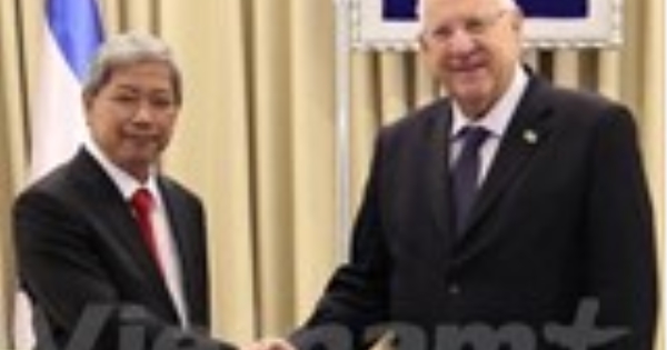 Israel wants to step up ties with Vietnam: Israeli President