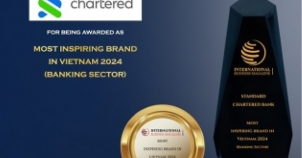 Standard Chartered named most inspiring brand in Việt Nam