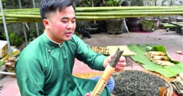 Bamboo tube tea helps nourish soul of Vietnamese culture