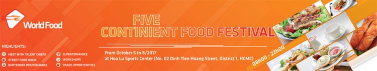 “Five Continents Food Festival” coming soon